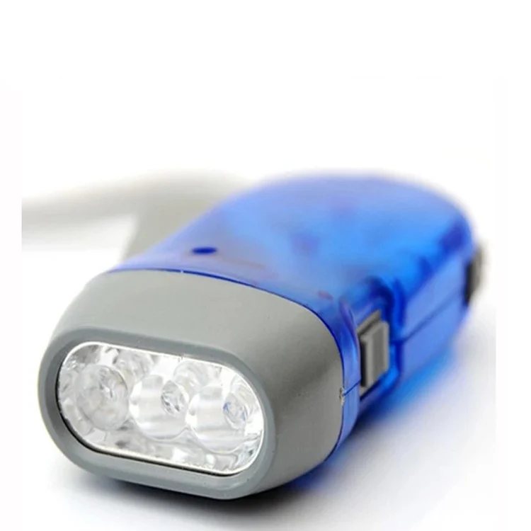 Ultra Bright Dynamo Crank Flashlight,Rechargeable Mini Led Flashlight ...