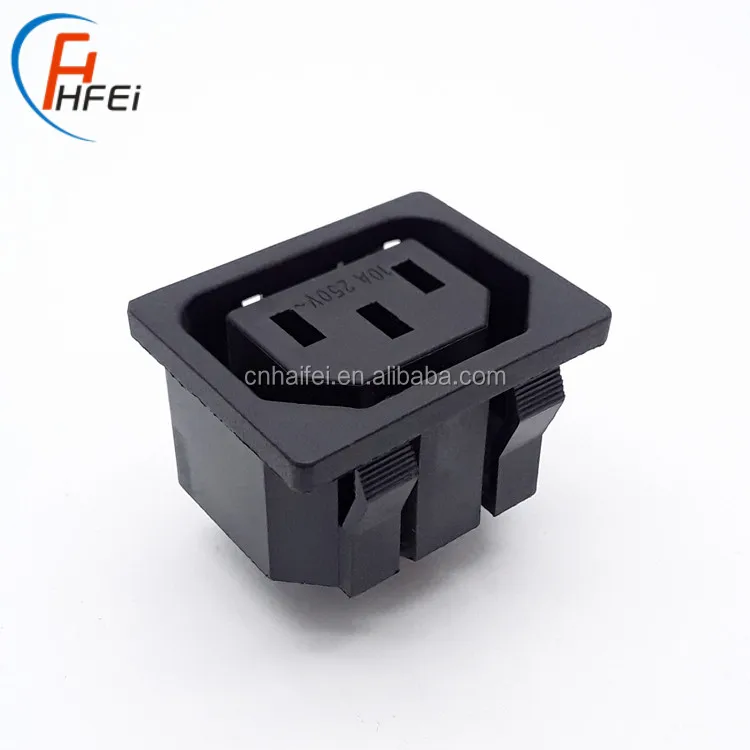 3p Iec C13 Ac Power Inlet Socket Connector - Oem Available | Wholesale