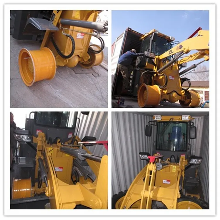 JIELI Mini Wheel Loader 800kg-Zl08 for Sale - Short Turning Radius