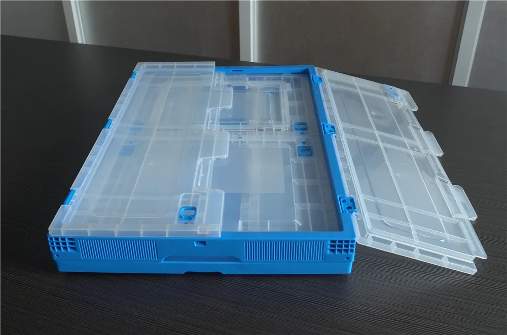 80 L Collapsible Hard Plastic Moving Totes With Lid Buy 80l Stacking Plastic Boxplastic