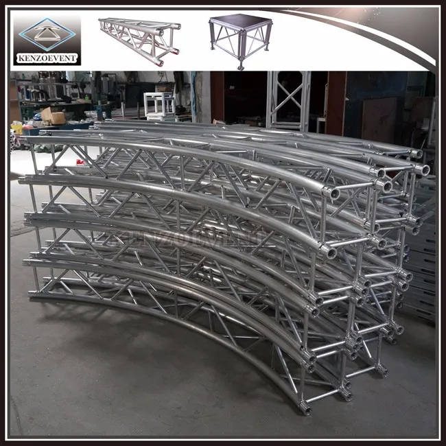 Attractive Aluminum Curved Truss System For Concert - Buy Concert Truss ...