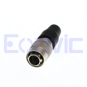 Hr10a-7p-6p Hirose 6 Pin Male Plug Circular Connector For Industrial ...