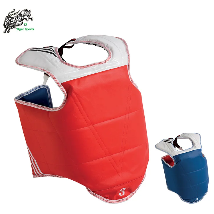 Blue and Red Reversible Taekwondo Chest Protector