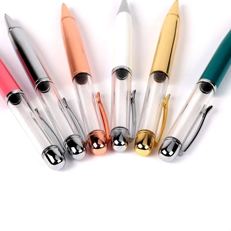 2019 Chunky Coarse Fat Empty Tube Ballpoint Pen Rose Gold DIY