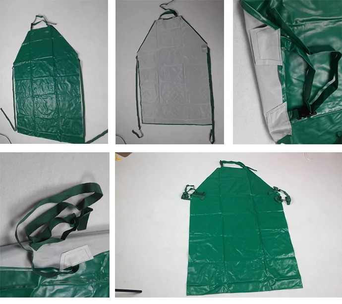 Custom Good Quality Pu Waterproof Aprons For Adults,Pvc Coated Kitchen ...