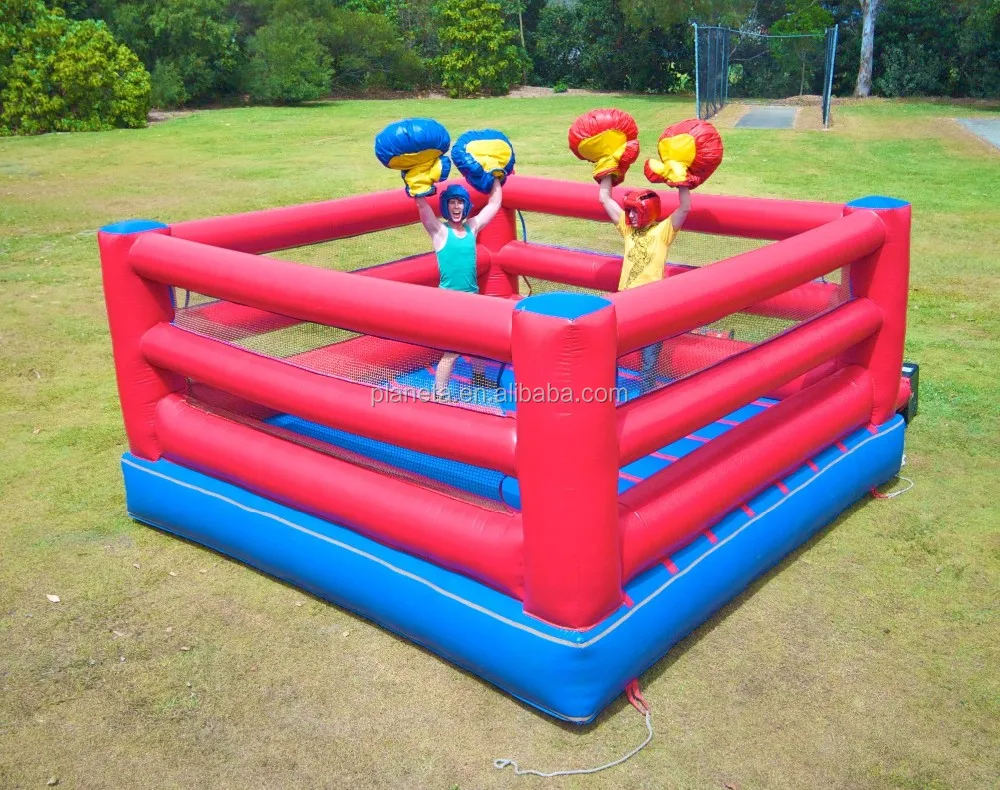 Funning Interactive Inflatable Bouncy Boxing Ring Arena