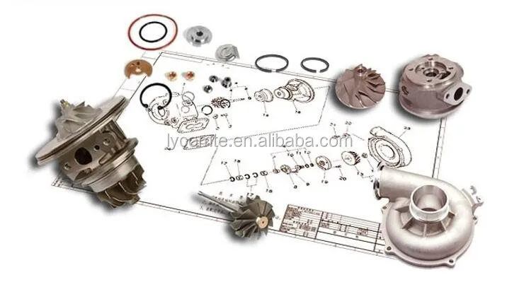 GTB1752VK Turbocharger for Hyundai Ix35 2.0 CRDI 135 Kw