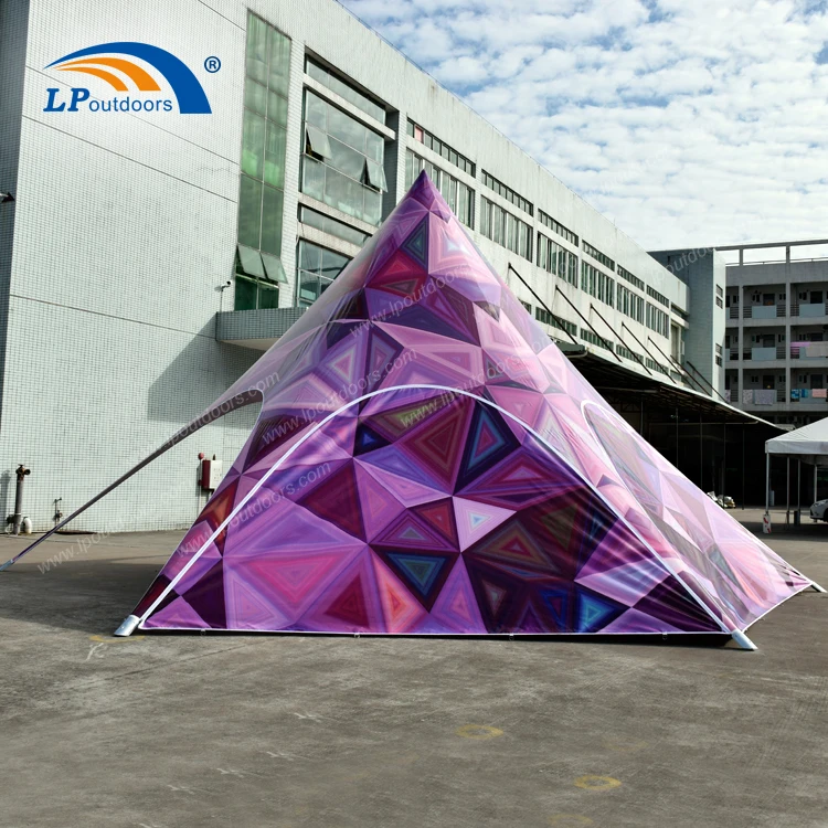 Cheap Beautiful 10m Star Shade Canopy Tent For Beach Sun Shelter - Buy ...