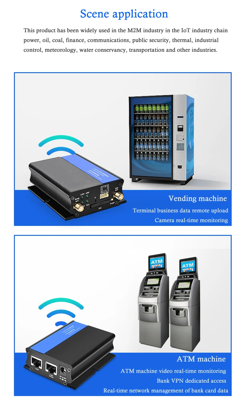 Industrial 4g Lte Modem 4g Industrial Router With Iieee 802.11 B/g/n ...