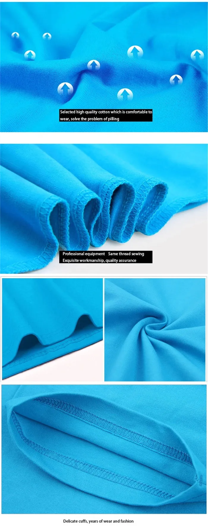 Mens Premium Ringspun Cotton T Shirts Short Sleeve T-shirt 4.2 Oz Soft ...