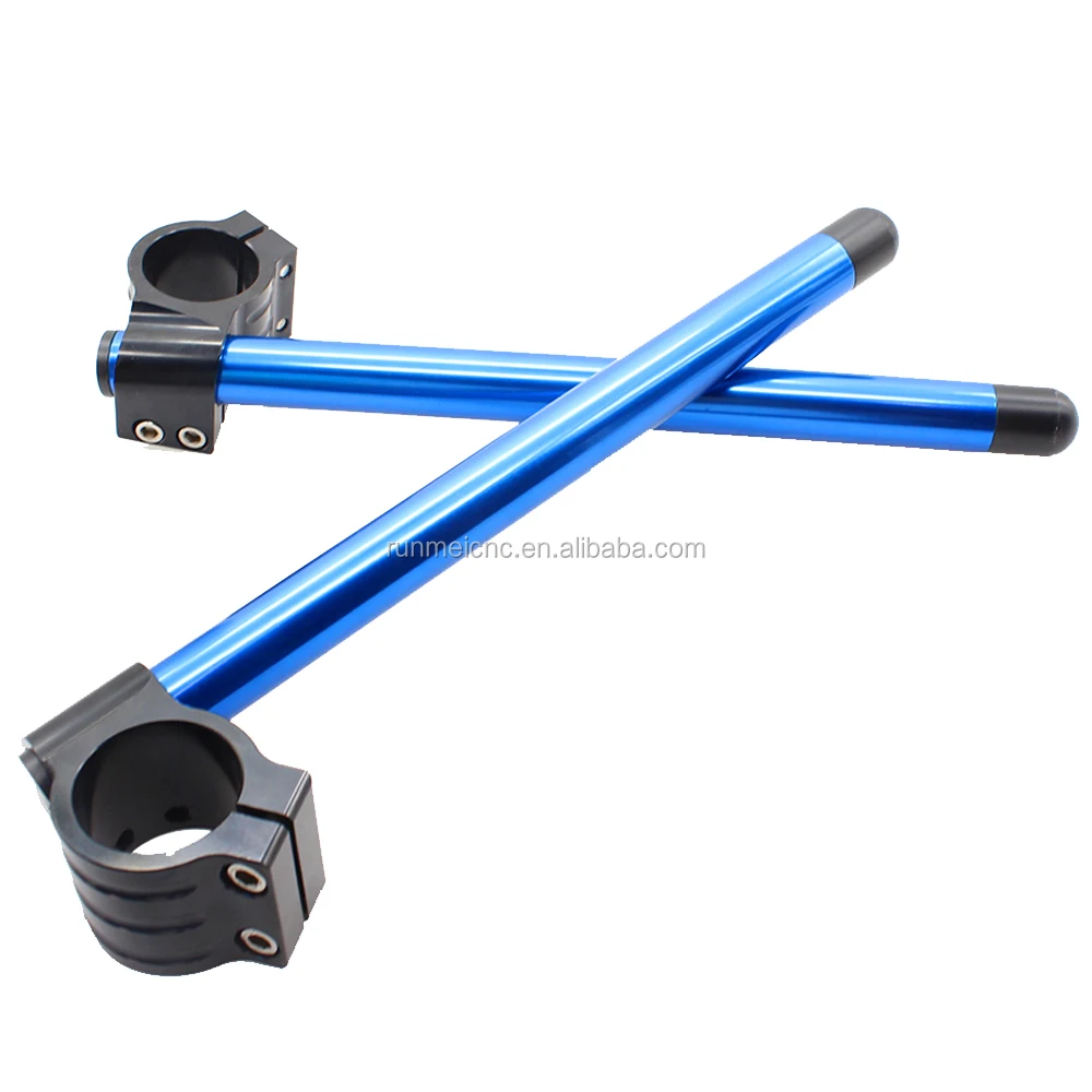 Original Aluminum Cnc Clip On Handlebar Motorcycle Clip On Handle Bars ...