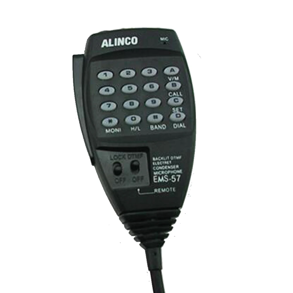 Alinco Ems-57 8pin Dtmf Handheld Speaker Mic Microphone For Hf/mobile Dx-sr8t Dx-sr8e Dx-70t Dx ...