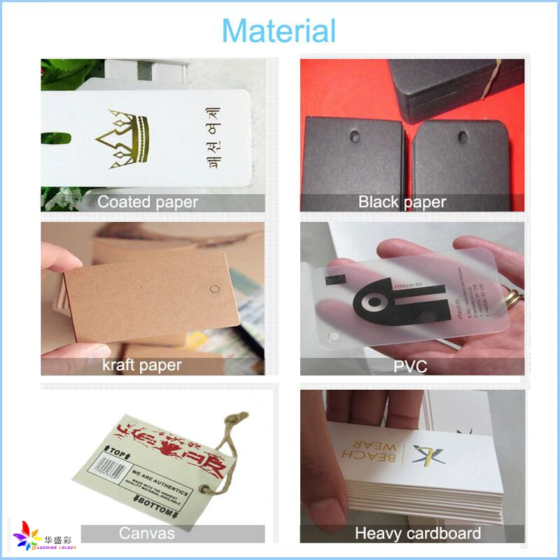 Factory Custom Eco Friendly Recycle Paper hang Tag Swing Tag for Small ...