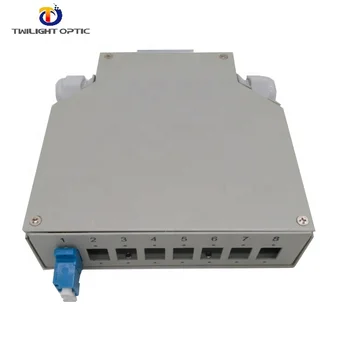 Din Rail Mounted Fiber Optic Patch Panel 8 Port Lc - Buy Patch Panel 8 ...