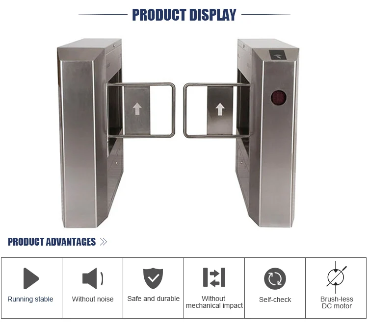 CHISUNG Access Control - Efficient Swing Gate Barrier