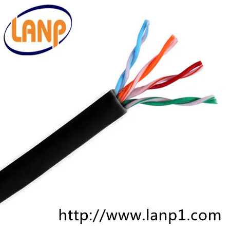 Rubber Jacket Lan Cable Utp Cat5e 4pairs Twisted Cca Solid - Buy Rubber ...