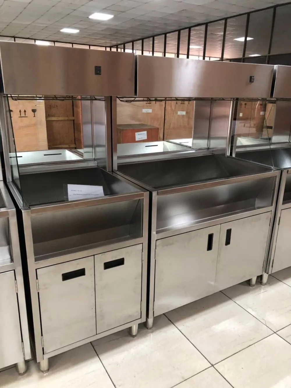 Kfc/ Mcdonald's Used Equipment Chicken Chips Warmer Dump Station ...