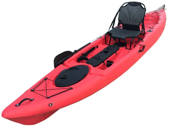 Deluxe Fishing Kayak with Center Console - Perfect for Anglers