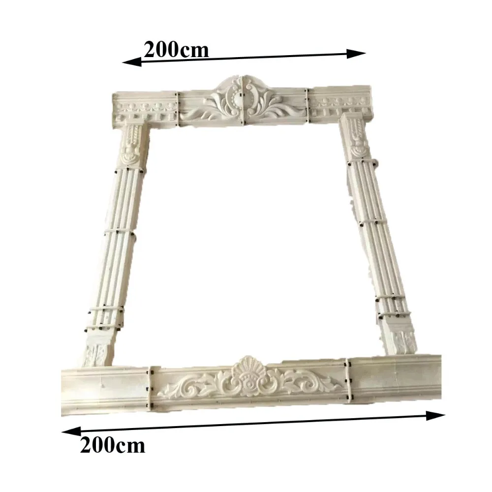 Concrete Decorative Plastic Window Frame Mold - Buy Plastic Window Mold ...