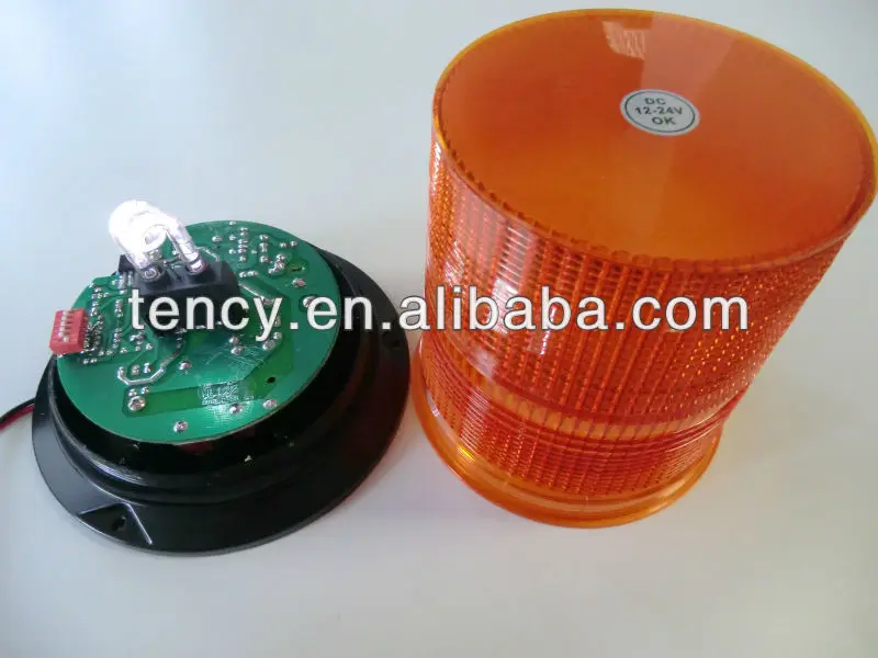 Car Strobe Warning Beacon Light With Metal Cage Protector,Forklift ...