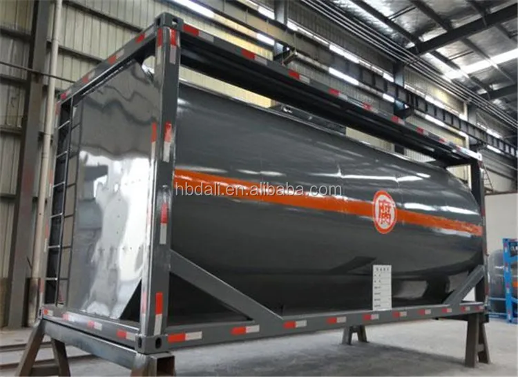 20ft Iso Tanker Container Liquid Chemical Methanol Caustic Soda Tank ...