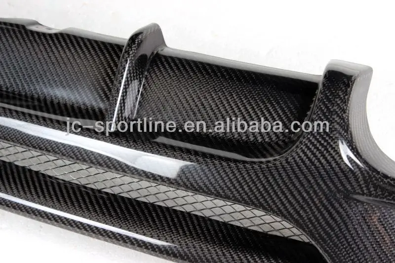 Carbon Fiber Rear Bumper Diffuser Spoiler for BMW E82 135i M Tech | Top ...