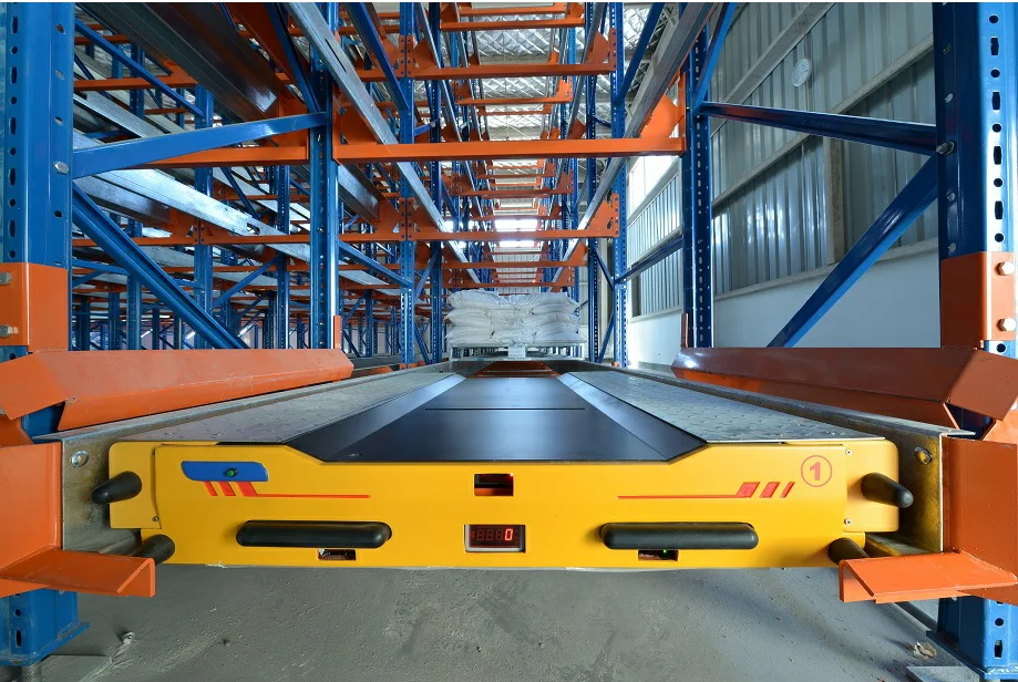 Fully Automated Shuttle Rack Storage Warehouse Automatic Adjustable ...