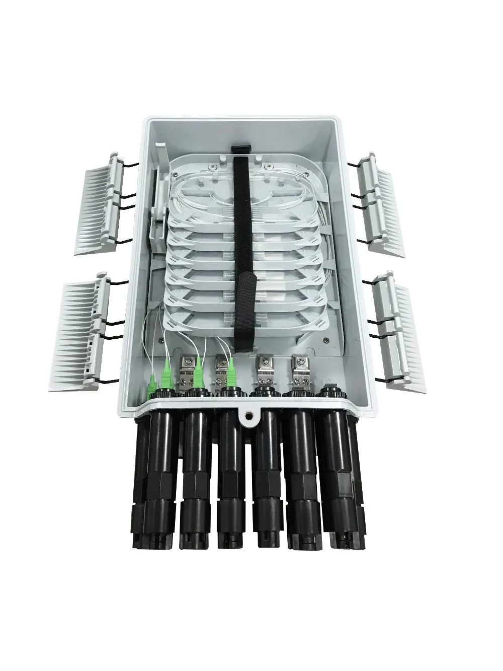 Fiber Optic 16 Core Pre Terminatedl Ftth Distribution Box Cto Junction ...