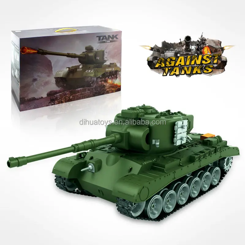 P&c Toy Remote Control Tank,1/18 M26 Panzer Tank Main Battle Rc Tank ...