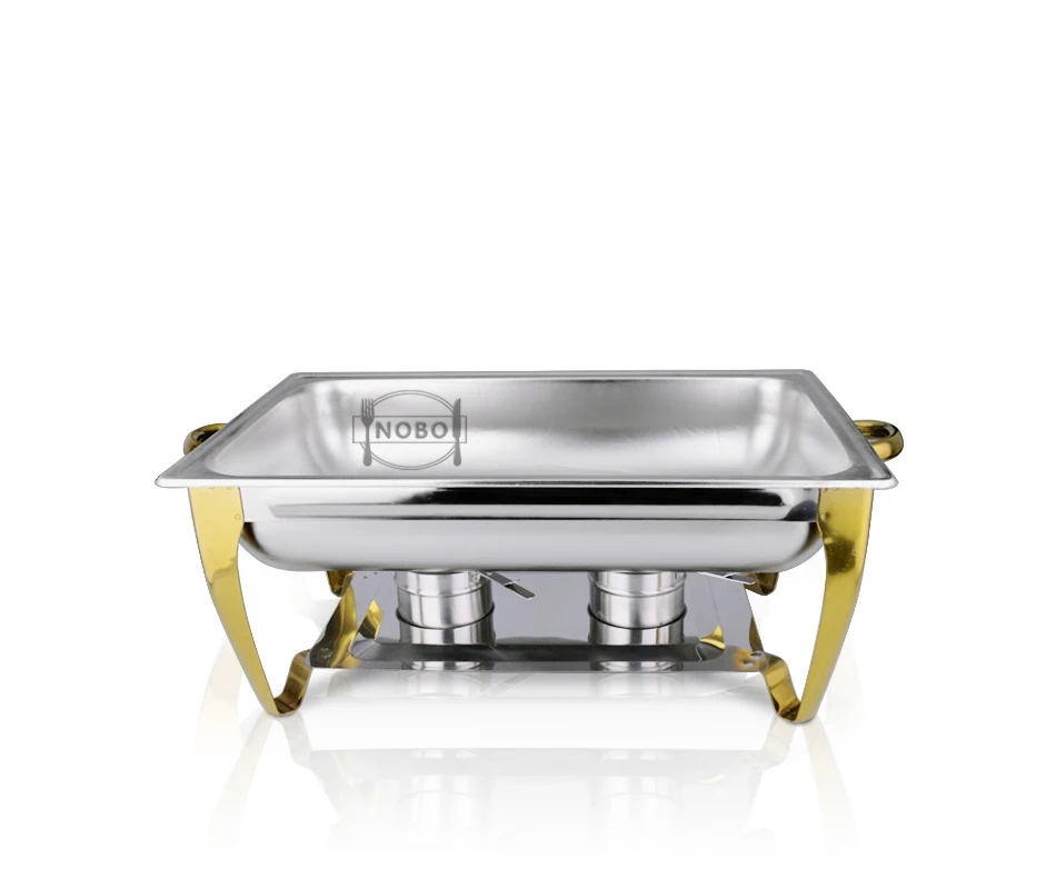 Newest Design Stainless Steel Buffet Dish With 2 Compartment/chafing ...