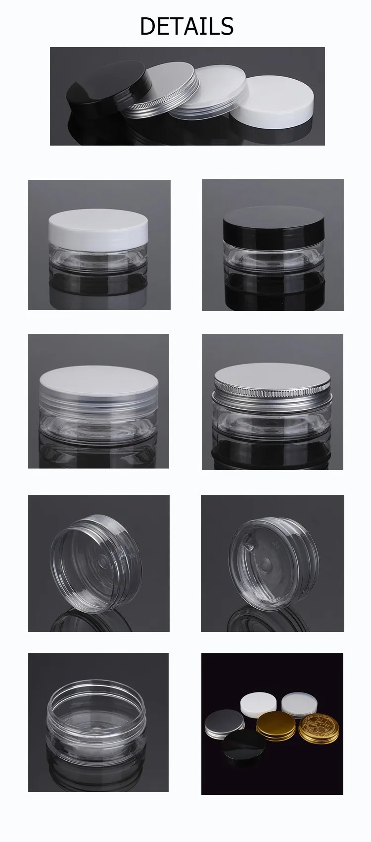 Free Sample Empty Cosmetic Container 30ml 40ml 50ml 60ml 80ml 100ml ...