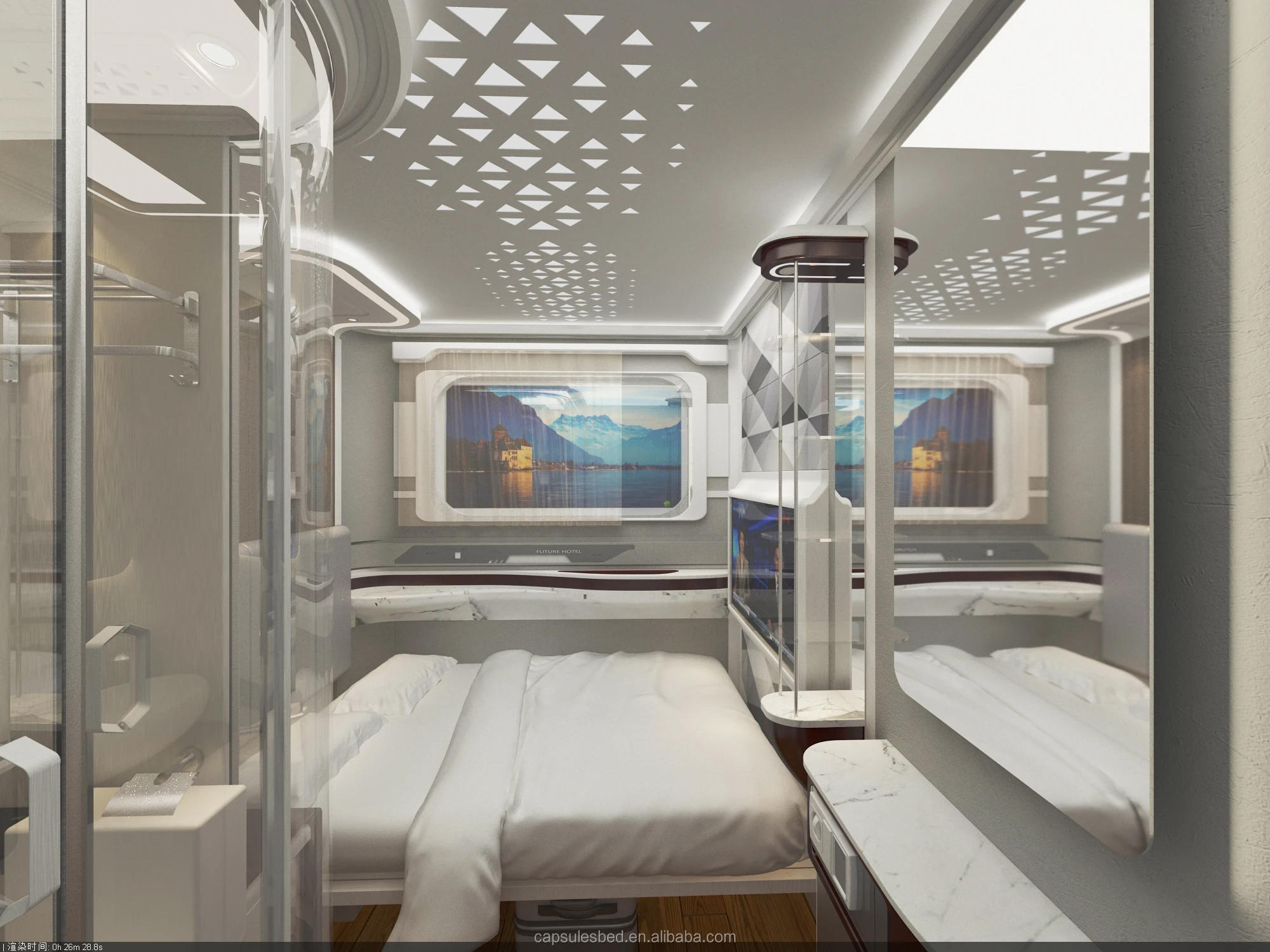 Modularly Munufactured Compact And Luxurious Mini Smart Prefabricated ...