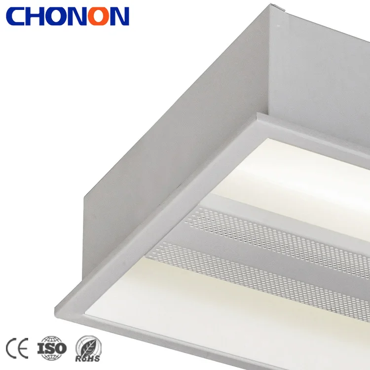 High Efficiency Office LED Troffer - 50000 Hours Lifespan