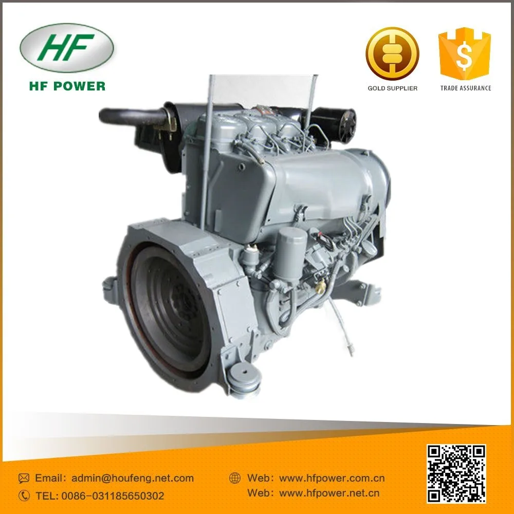 F3l912 Deutz 912 Air Cooled Diesel Motor Three Cylinder Engine Used For ...