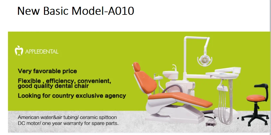 New Hottest Dental Unit Dental Chair with CE, ISO Certifications