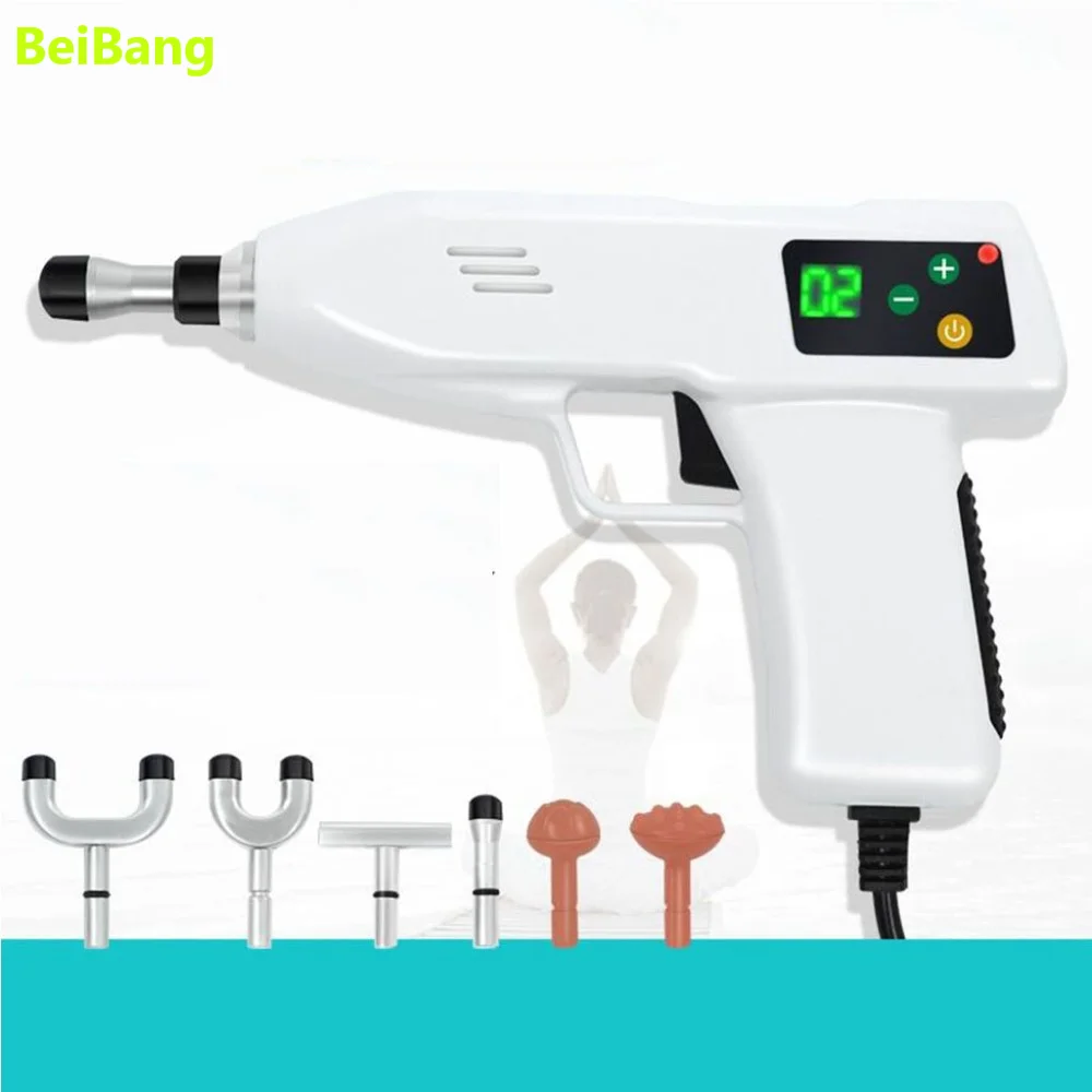 Impulse Gun Chiropractic Vibration Therapy Back Massager Chiropractic ...