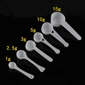 2.5g 3g Plastic Scoop 5g Plastic Measuring Spoon 15g Mini Plastic Scoop - Buy 5g Plastic ...