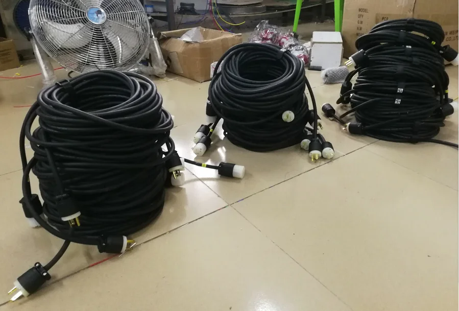 12 Awg Power Cable 3 Core Wire Cord With L5-20 Connectors - Buy Power ...