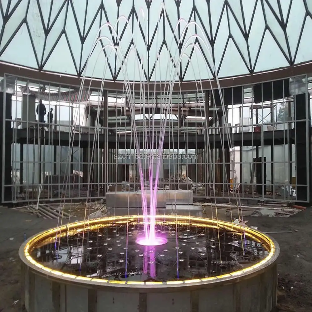 Decorative Jumping Laminar Jet Fountain - Customized Design