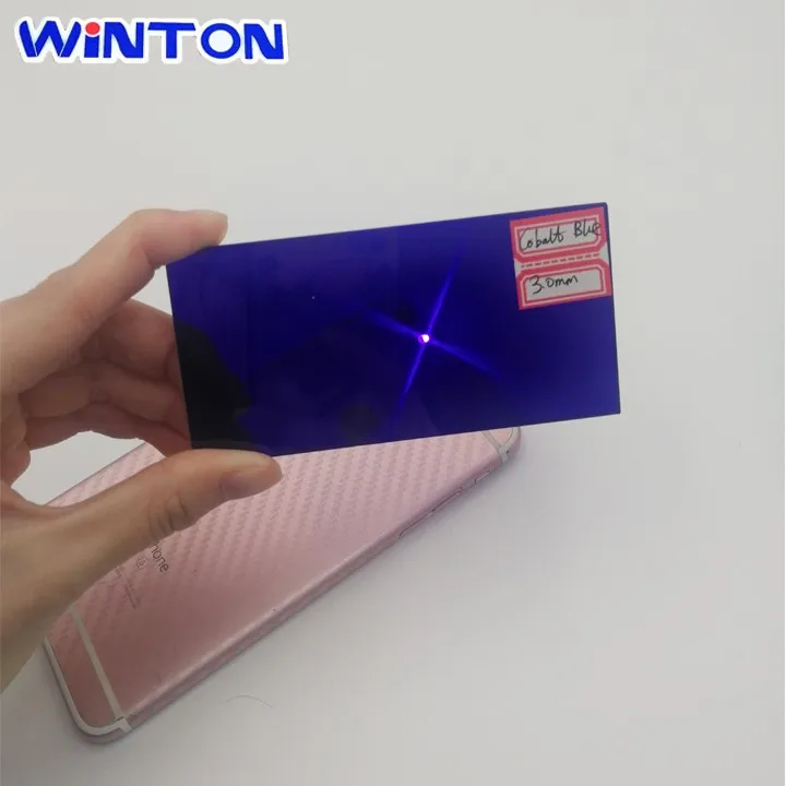 High Quality Cobalt Blue Glass Sheet - Buy Athermal Welding Glass ...