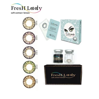 Fresh Lady Soft Contact Lenses Bts Cheap Contact Lenses Lentes De ...