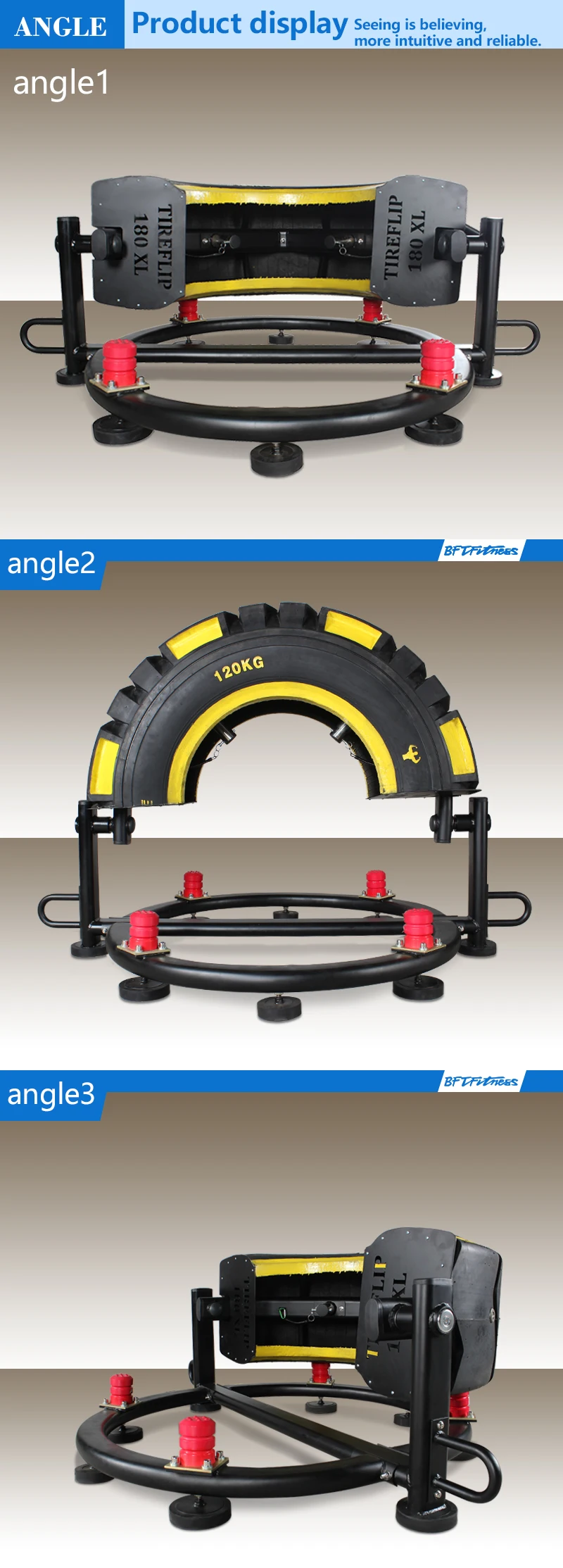 Tireflip Machine - Strength Training Functional Gym Equipment