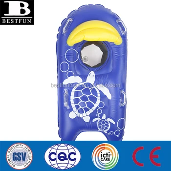 Heavy Duty Vinyl Sea Window Inflatable Explorer Snorkeling Raft Durable ...