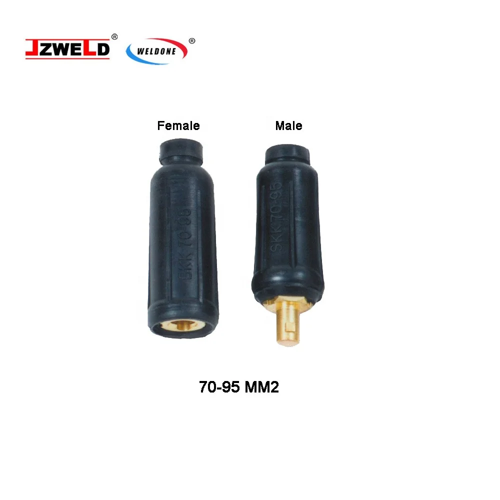 35-50mm2 Dkj Texas Cable Joint Male Female Welding Connector Socket ...