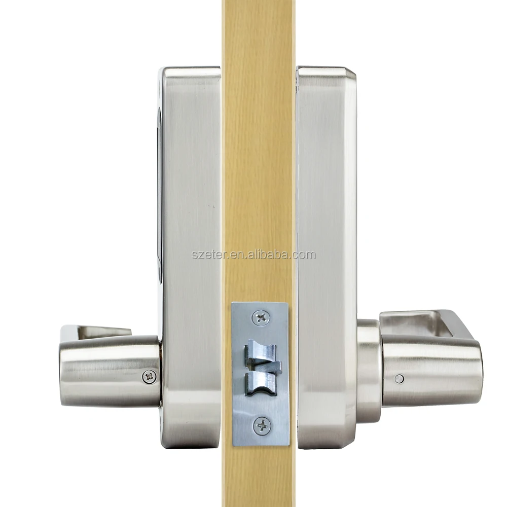 New Single Cylinder Latch Rfid Hotel Lock System For Single Door Knob ...