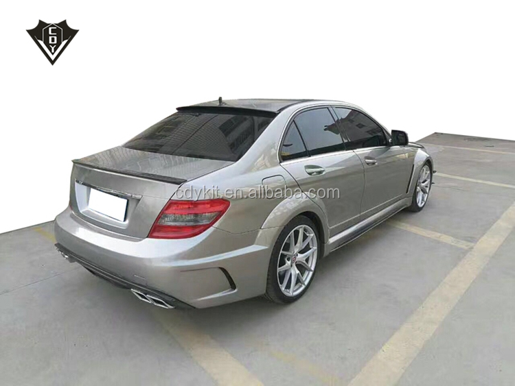 W204 FRP Wide Body Kit - Mercedes-Benz C-Class Upgrade