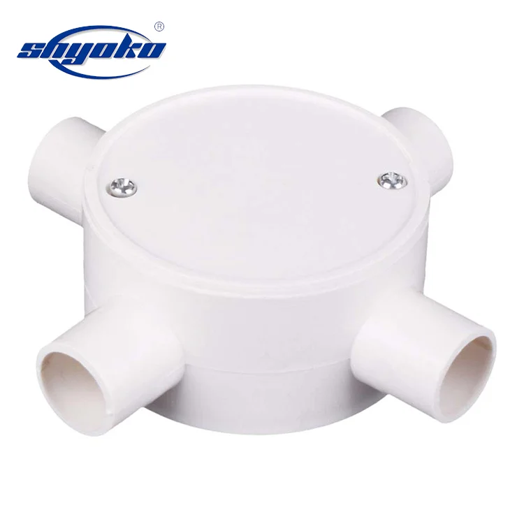 Pvc Electrical Conduit Fittings Punch Outlet Box Electrical Drive Pipe ...