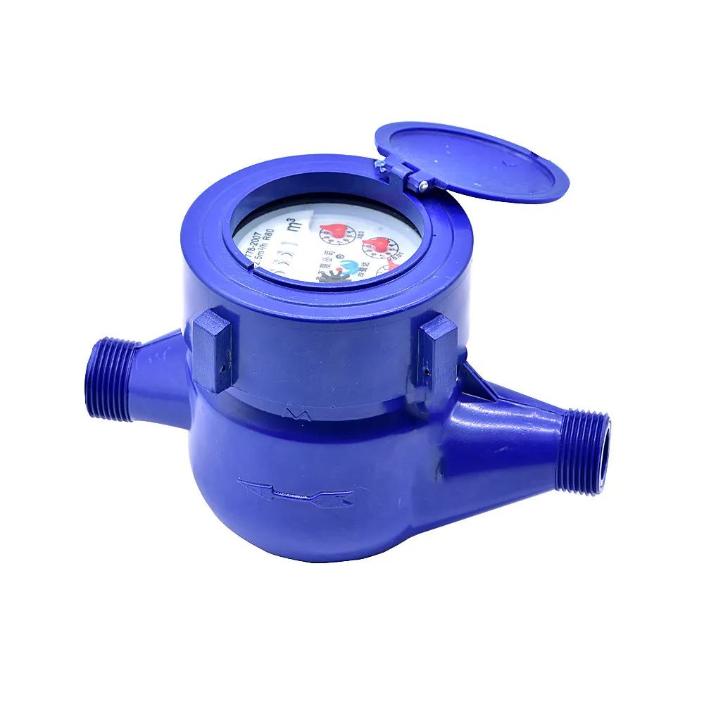 Medidor de Agua Ligero de Plástico, Medidor de Agua Fría Multi-Jet de 1 ...