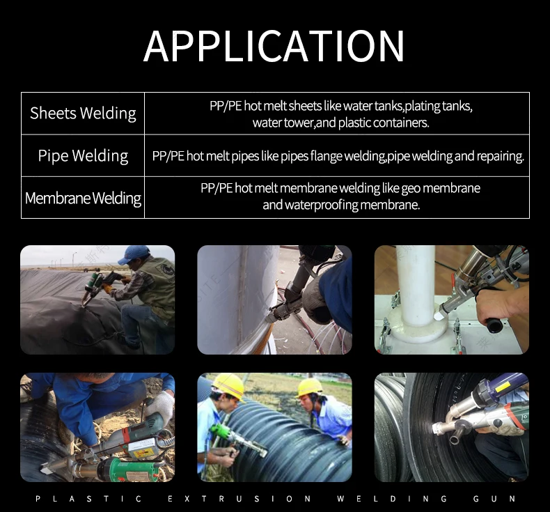 Portable PP Hand Extruder - Efficient Plastic Welding