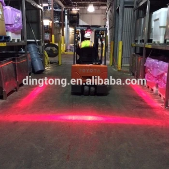 10-80v Forklift Led Red Zone Lights Red Warning Safety Light - Buy Led ...